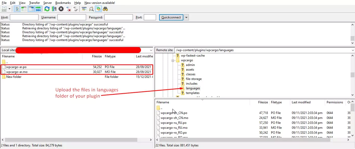 How to Edit PO File - WPCargo