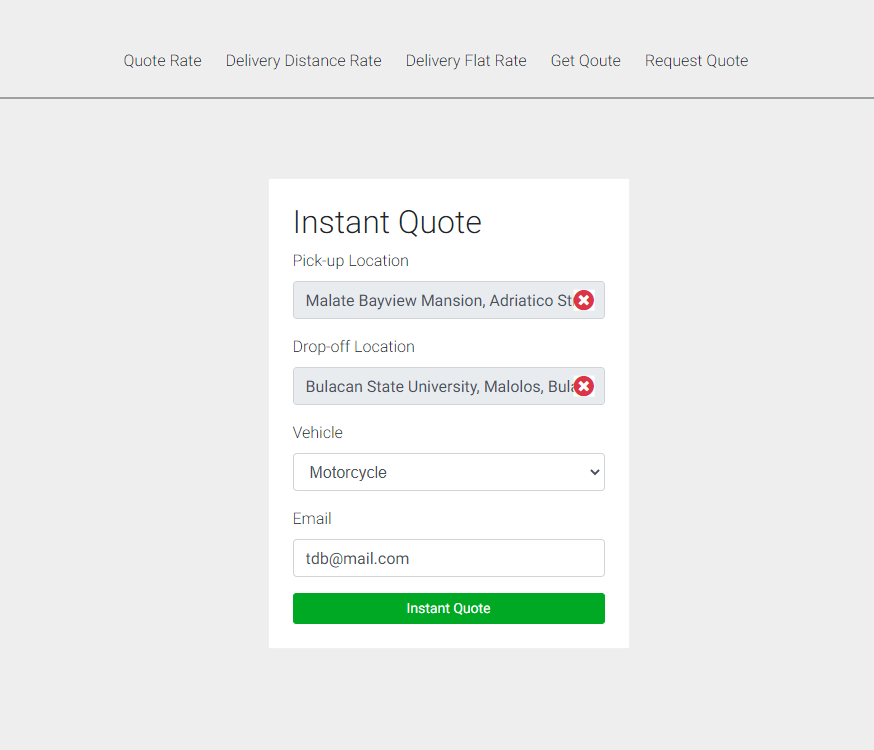 How to set up Quote page in Vehicle Rate addon - WPCargo